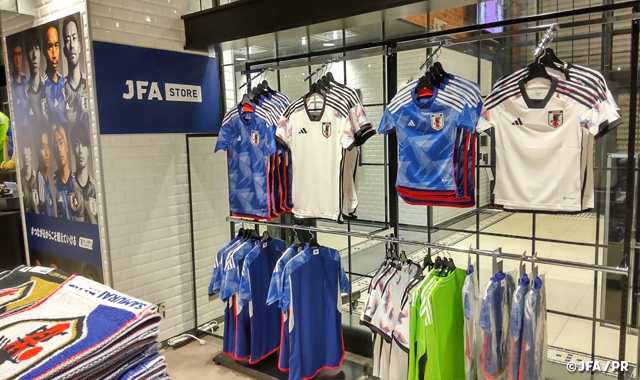 日本サッカー協会オフィシャルグッズストア 「JFA STORE」期間限定POP-UP STOREを関東4店鋪でオープン｜JFA｜公益財団法人日本サッカー協会